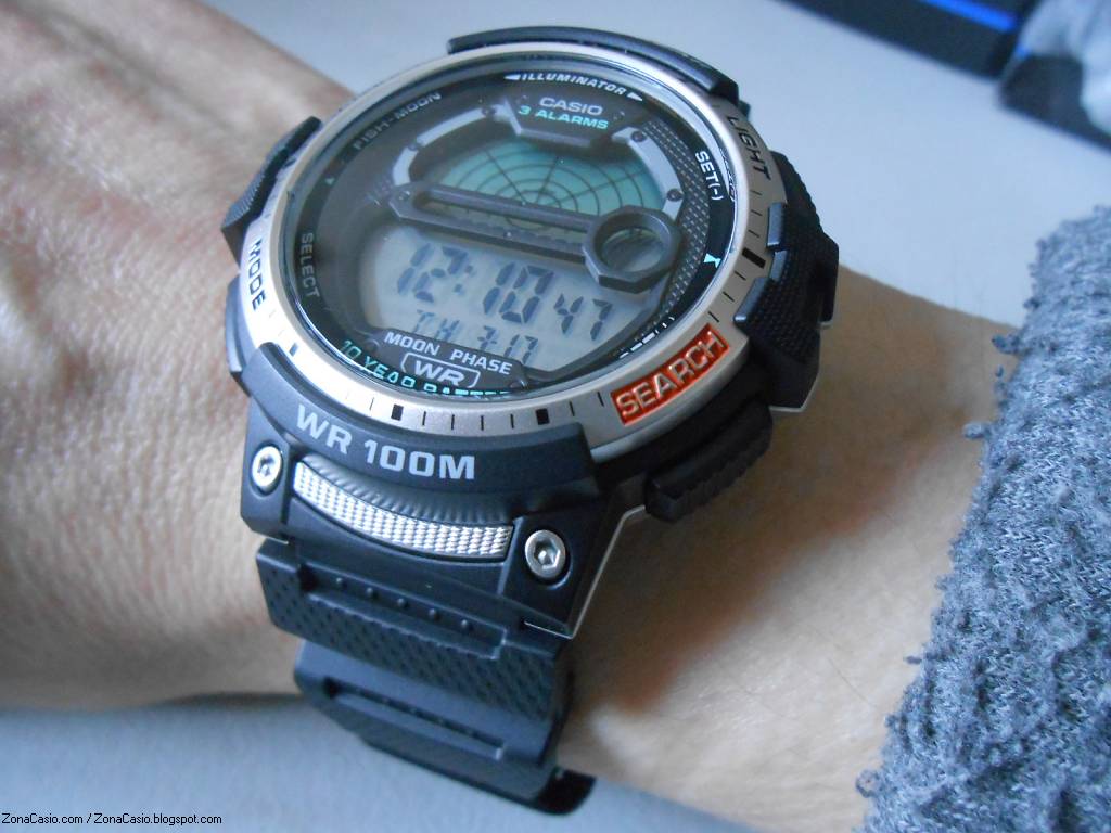 Zona Casio: Prueba de un reloj de ensueño: Casio WS-1200