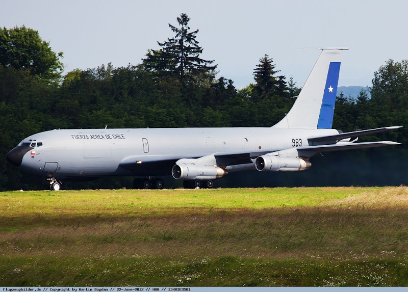 DEFENSA CHILENA: KC-135 DE LA FACH EN ALEMANIA