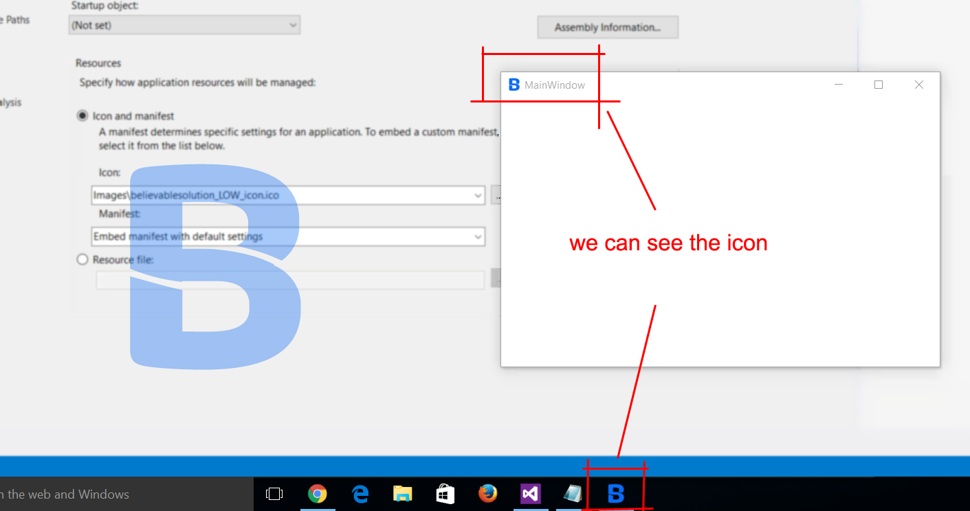 How to add an icon to a WPF application