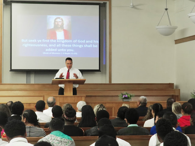 Mormon Media Fiji: YSA's Taught the 3Ms by Area 70 - Family Home ...