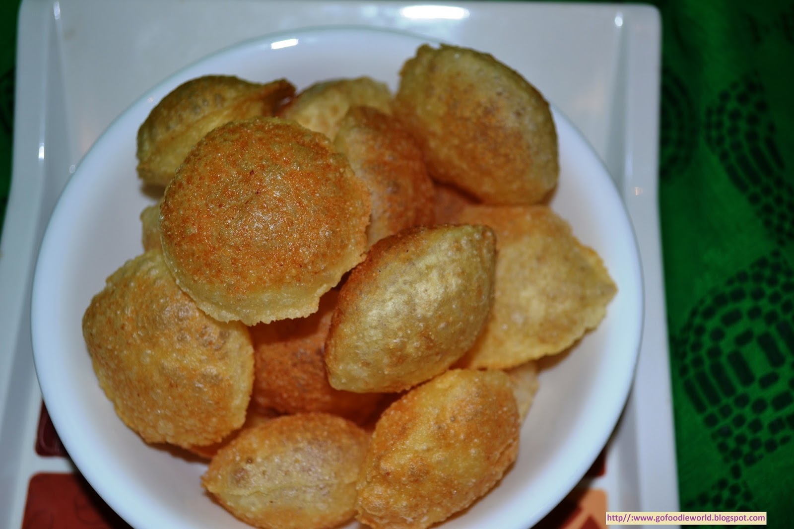 For Food Lovers: Puri for paani Puri