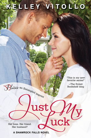 The Sweet Bookshelf: Review:: Just My Luck by Kelley Vitollo