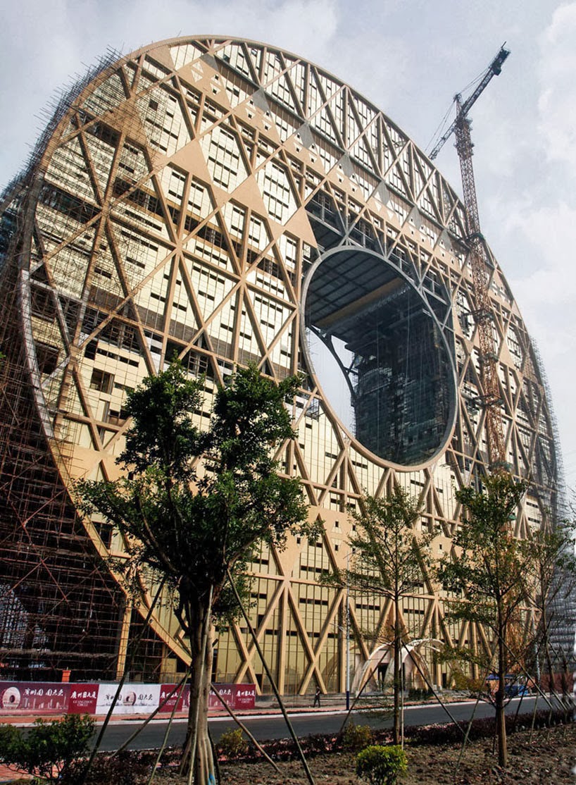 Skyline Arquitectura: Guangzhou Circle, en China