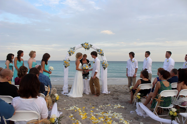 Affordable Beach Weddings! 305-793-4387: Jeanie & Patrick's Hollywood ...