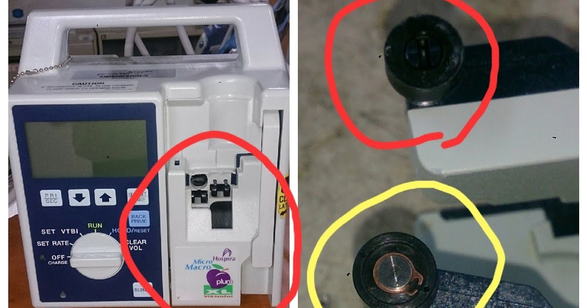 醫學工程室 Biomedical Engineering Department: Hospira PLUM XL IV PUMP 門板滾輪插銷 ...