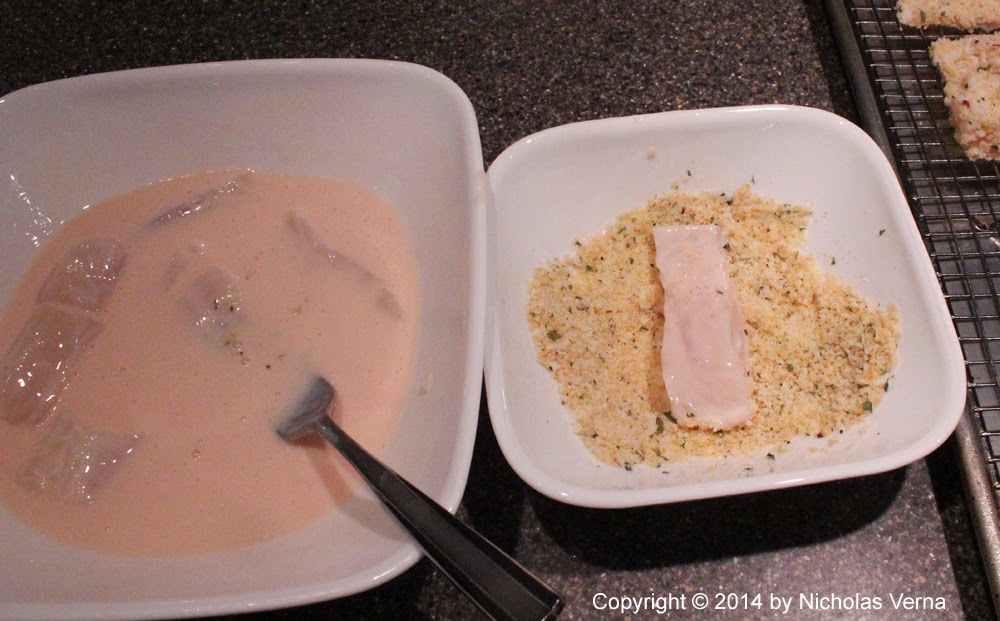 Italian-Fusion: Parmesan Fish Sticks