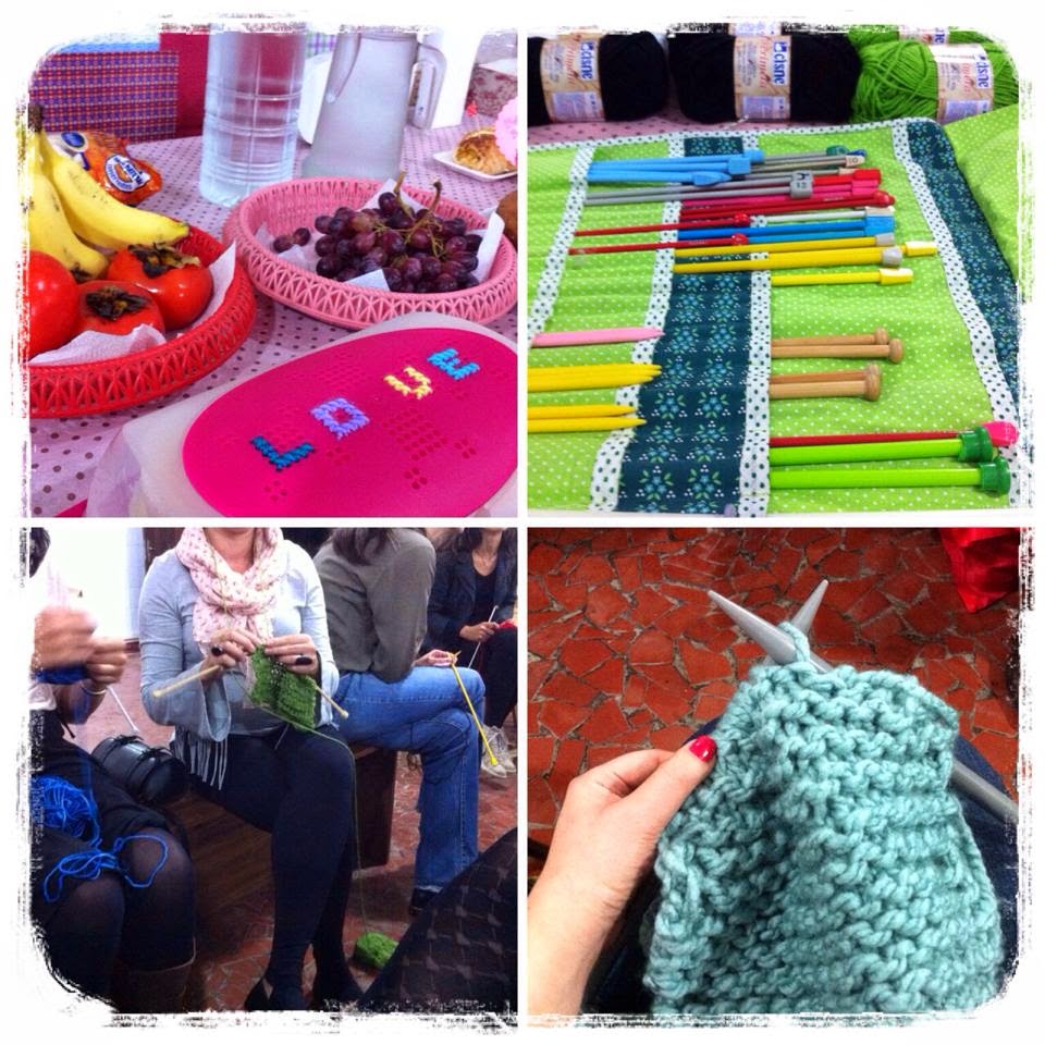 MuuLovers: Aprendendo a tricotar!