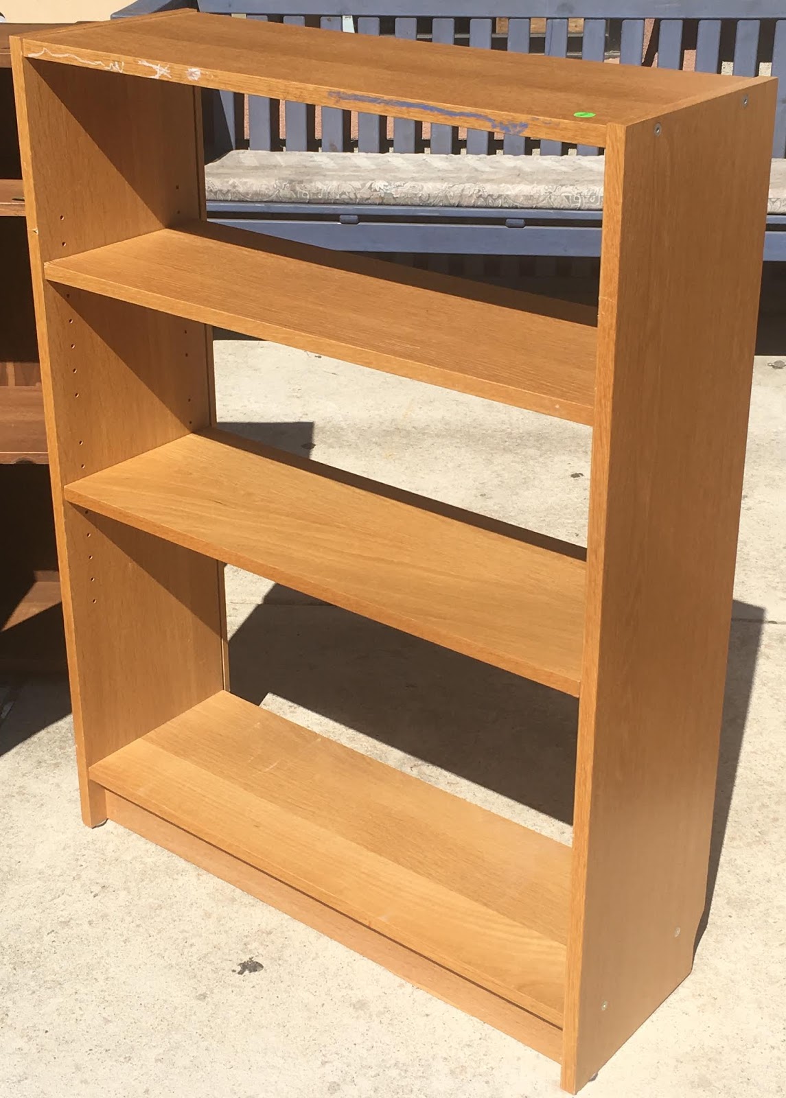 Uhuru Furniture & Collectibles: 2 Shelf Open Back Bookcase - $35 SOLD
