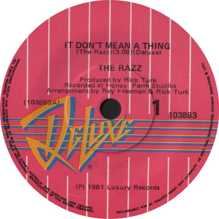 Ozzie Music Man: Post 637 - The Razz - The Singles