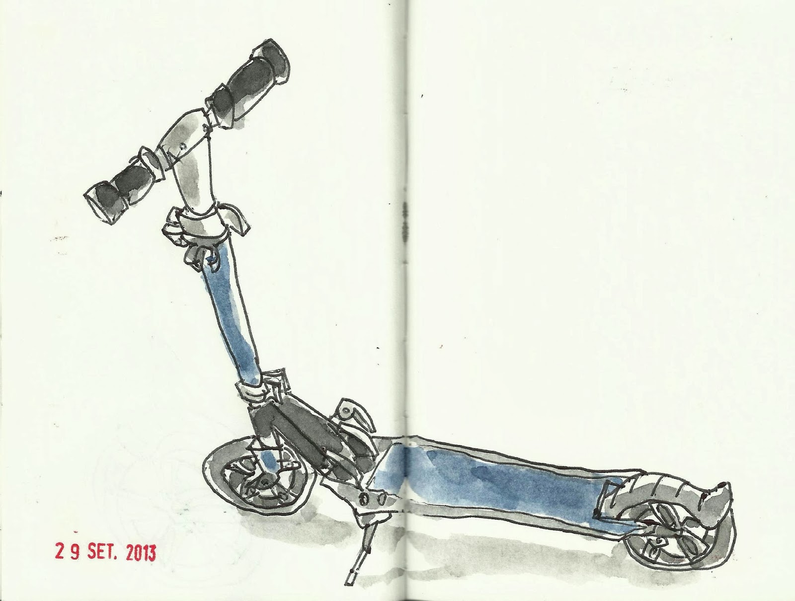 nelson paciencia: Trotinete!