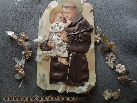 AND ALL THE ANGELS AND SAINTS: 314. Reconstructing a Shadow Box Santo ...