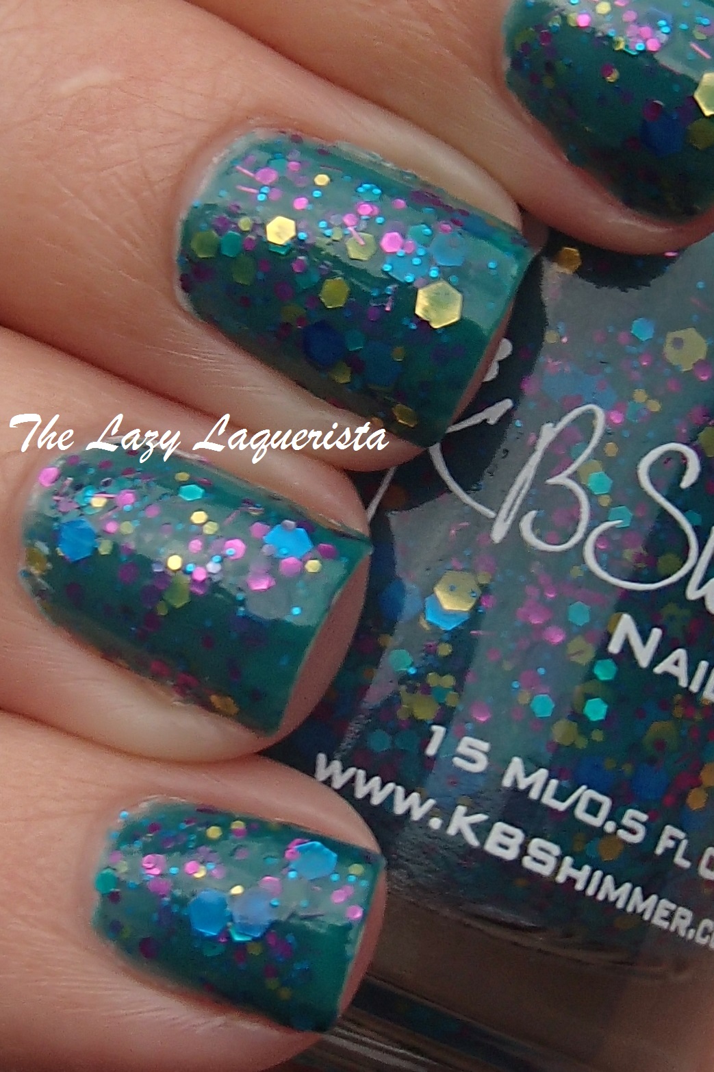 Manicure Manifesto: KBShimmer Don't Teal Anyone Swatches & Review