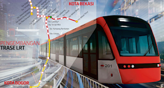 Rute LRT Jakarta - BANGUN KELIR