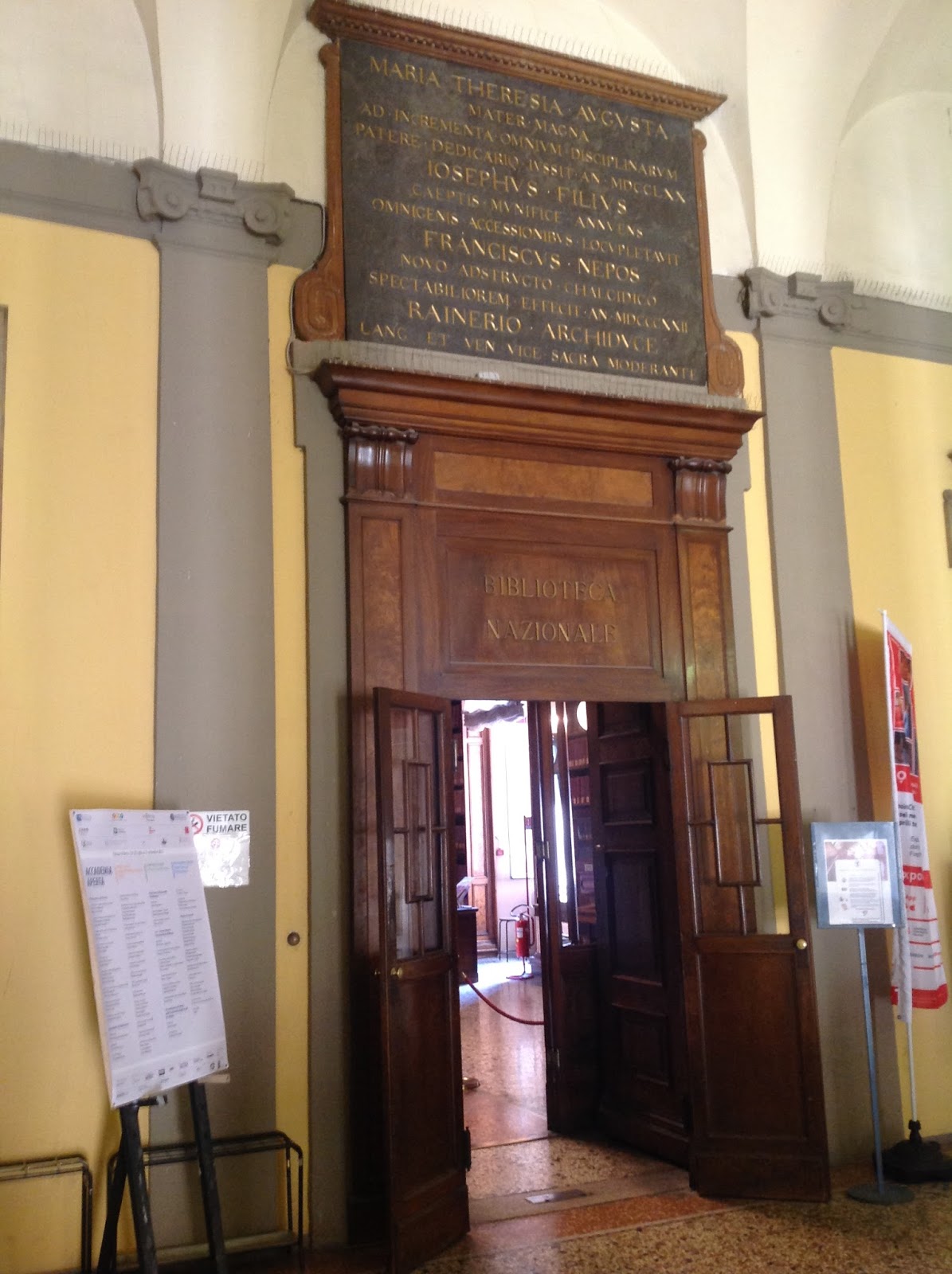 MILANO: BIBLIOTECA DI BRERA