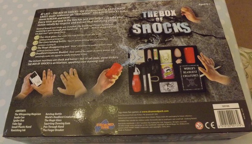 Madhouse Family Reviews: Drumond Park Box of Shocks review