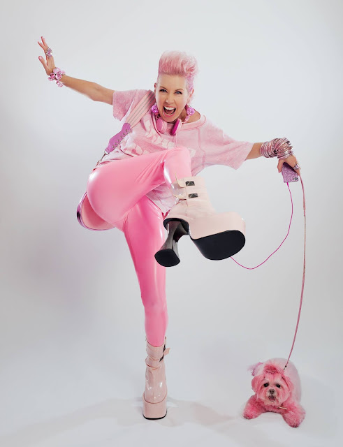The Pink Lady of Hollywood is KITTEN KAY SERA : AVANT GARDE PHOTO SHOOT