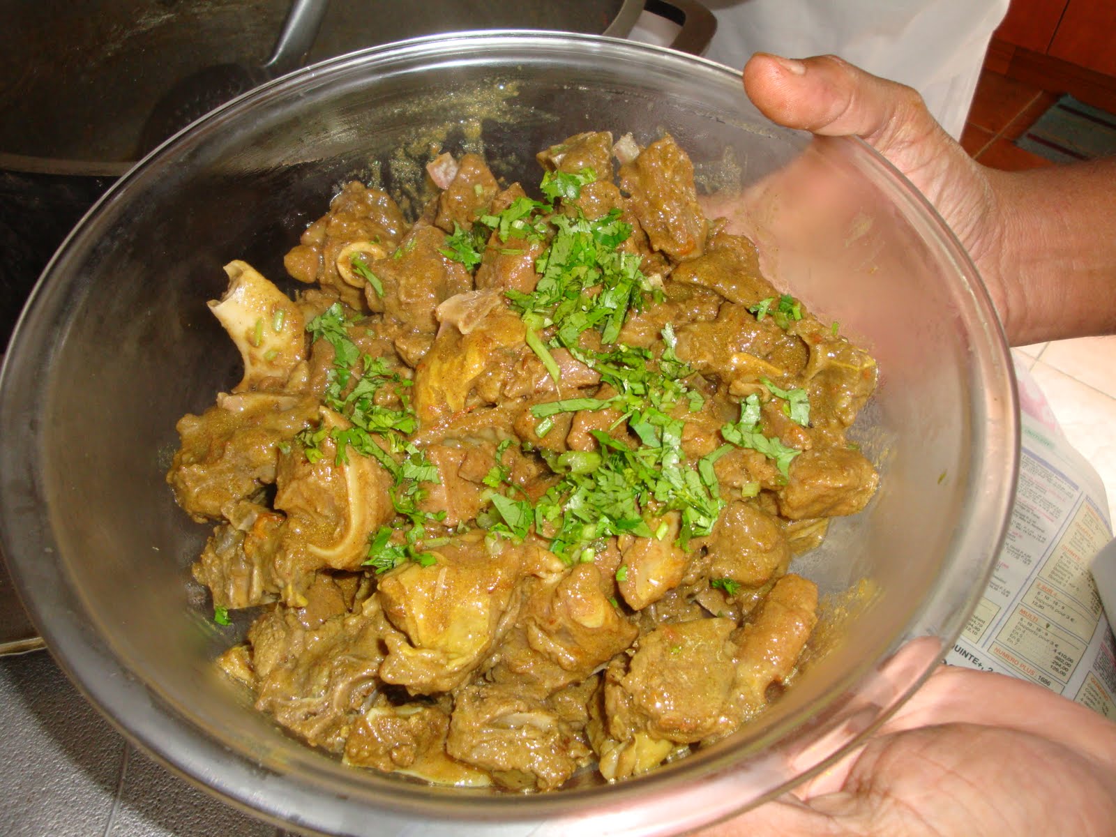 Virama's Kitchen: Cabri massalé