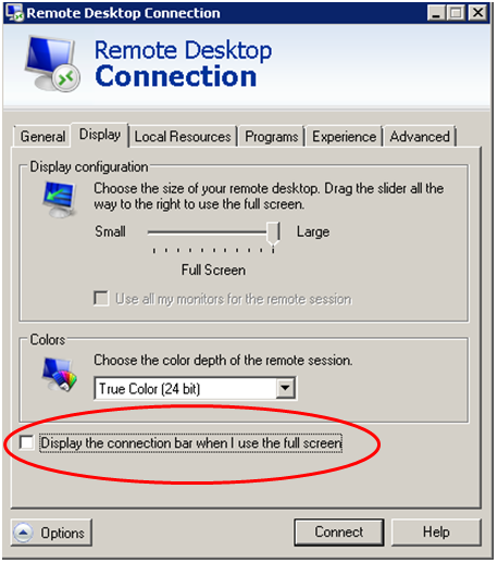 Precision's Blog: How to Hide (or Show) the Remote Desktop Bar When ...