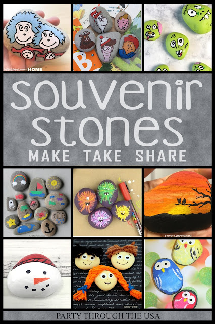 Souvenir Stones to Make, Take, and Share