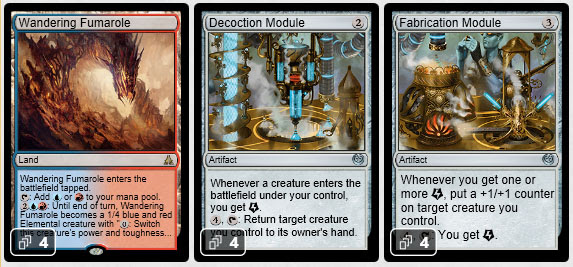 Magic the Gathering Adventures: Solitaire Standard: Kaladesh Blue Red ...