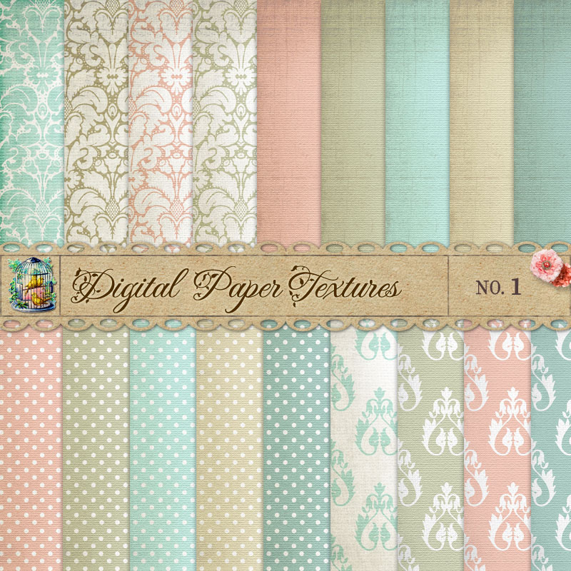 6 KITS PAPEL DIGITAL GRATIS