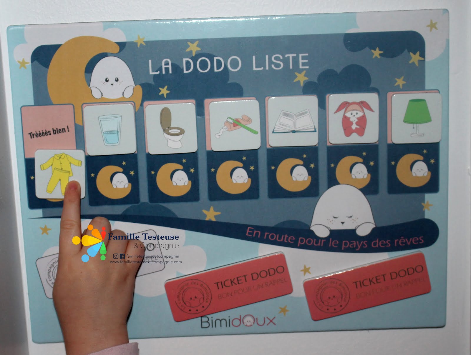 Famille testeuse et compagnie: La Dodo Liste de Mimi Bergamote - Mam ...