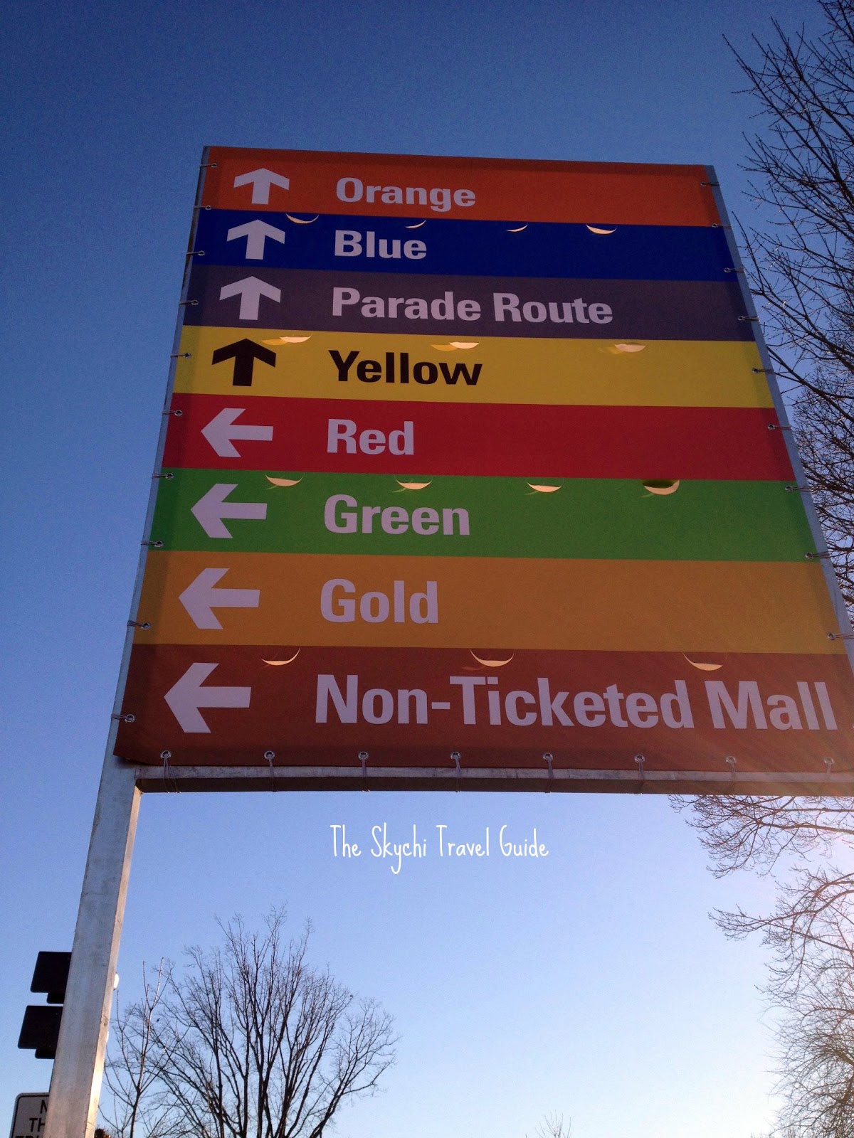 57th Presidential Inauguration Parade Ticket Sign