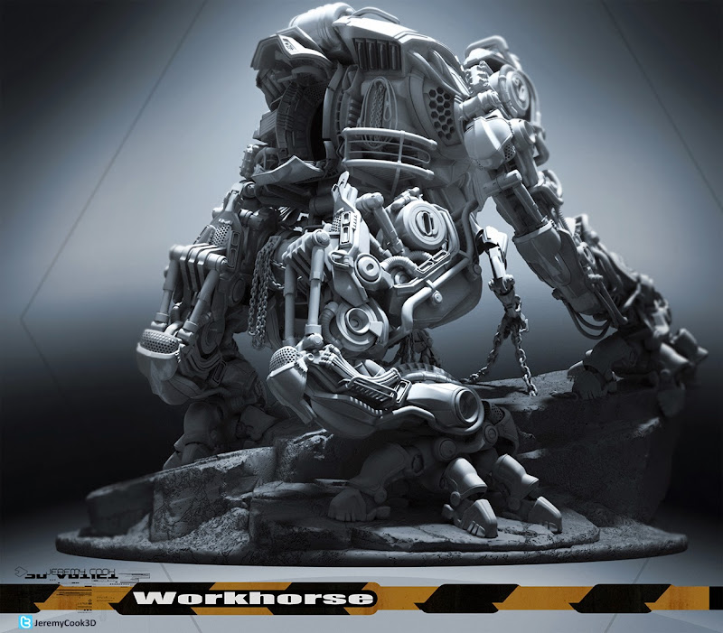 Rhb_RBS - Mech by Jeremy Cook. (via Jeremy Cook | CG Art...