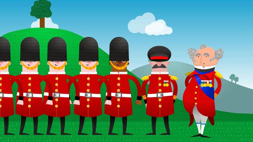 English Nursery Rhymes Lyrics: The grand old Duke