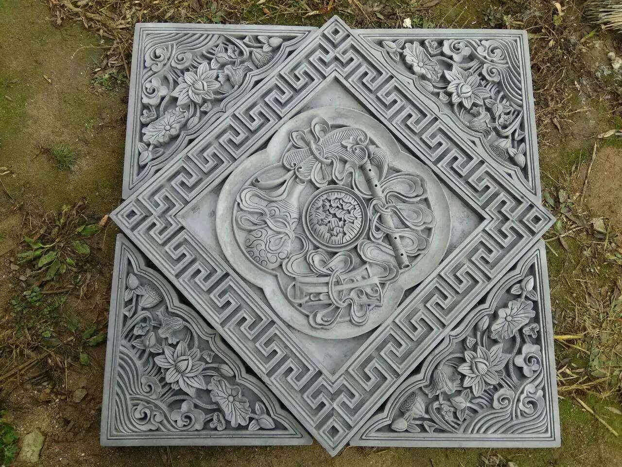 Decorative Concrete Art Carving by using White Super high strength High ...
