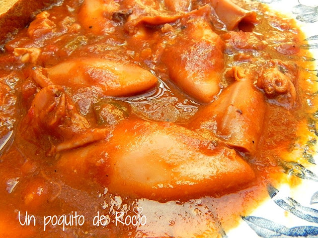 CHIPIRONES EN SALSA PICANTE