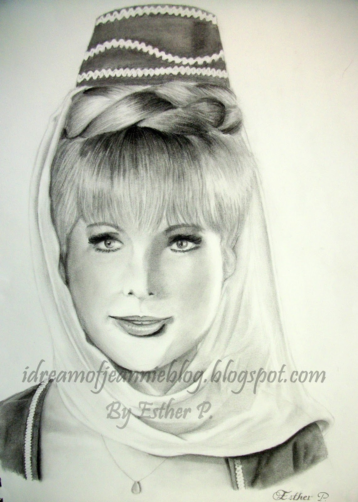 I Dream of Jeannie World: Drawing of Jeannie