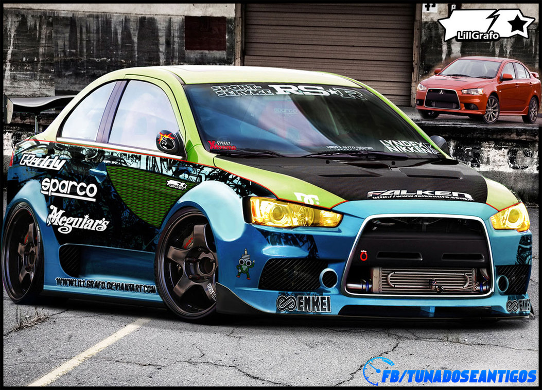 Lancer Evolution | Carros Tunados e Antigos