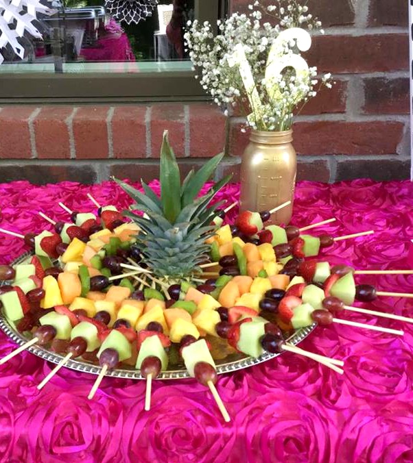 Fruit Display Ideas Graduation