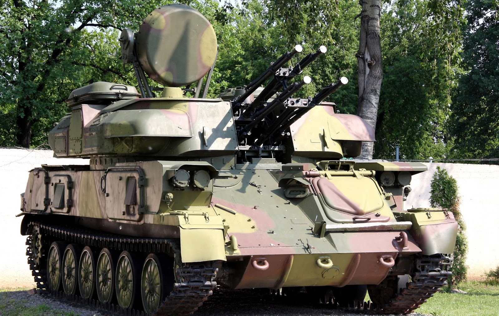Defence Horizon: ZSU-23-4 "Shilka" -anti-aircraft weapon