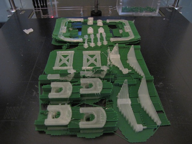 Model Locomotive with 3D Print Technology: Small Parts Test Kit