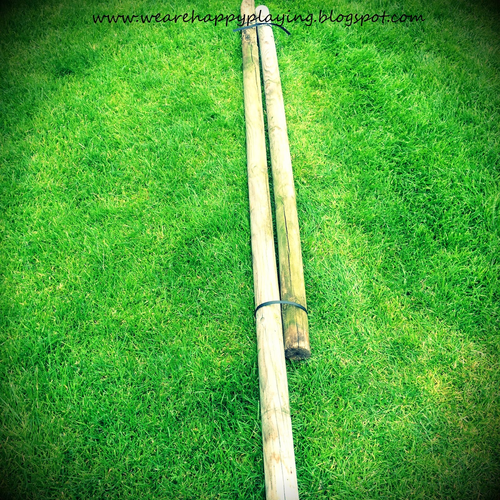 We are Happy Playing: DIY Backyard obstacle races without spending ...