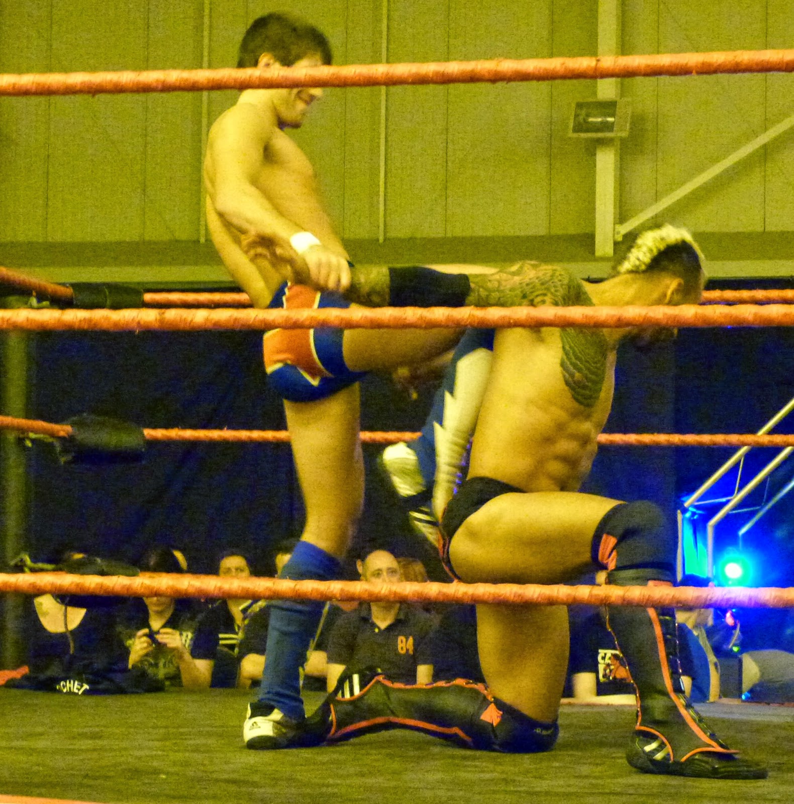 WRESTLESHOTS: RICOCHET V ZACK SABRE JR WRESTLESHOTS: RICOCHET V ZACK SABRE JR