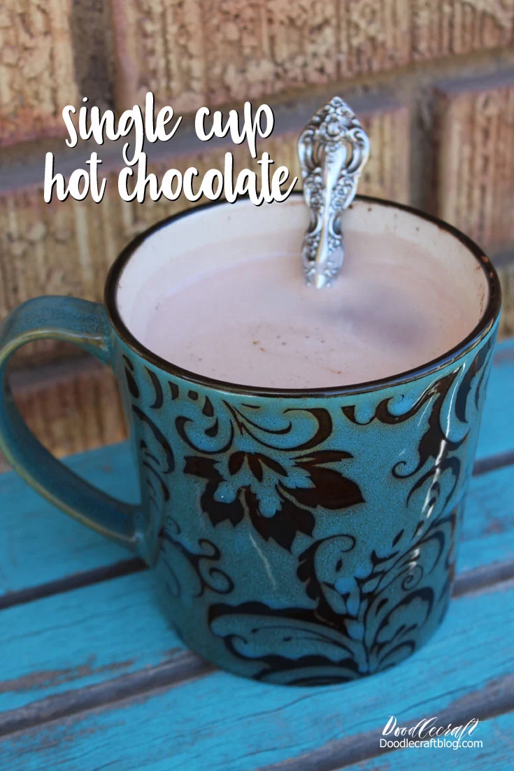 Single Mug of Hot Chocolate Recipe!