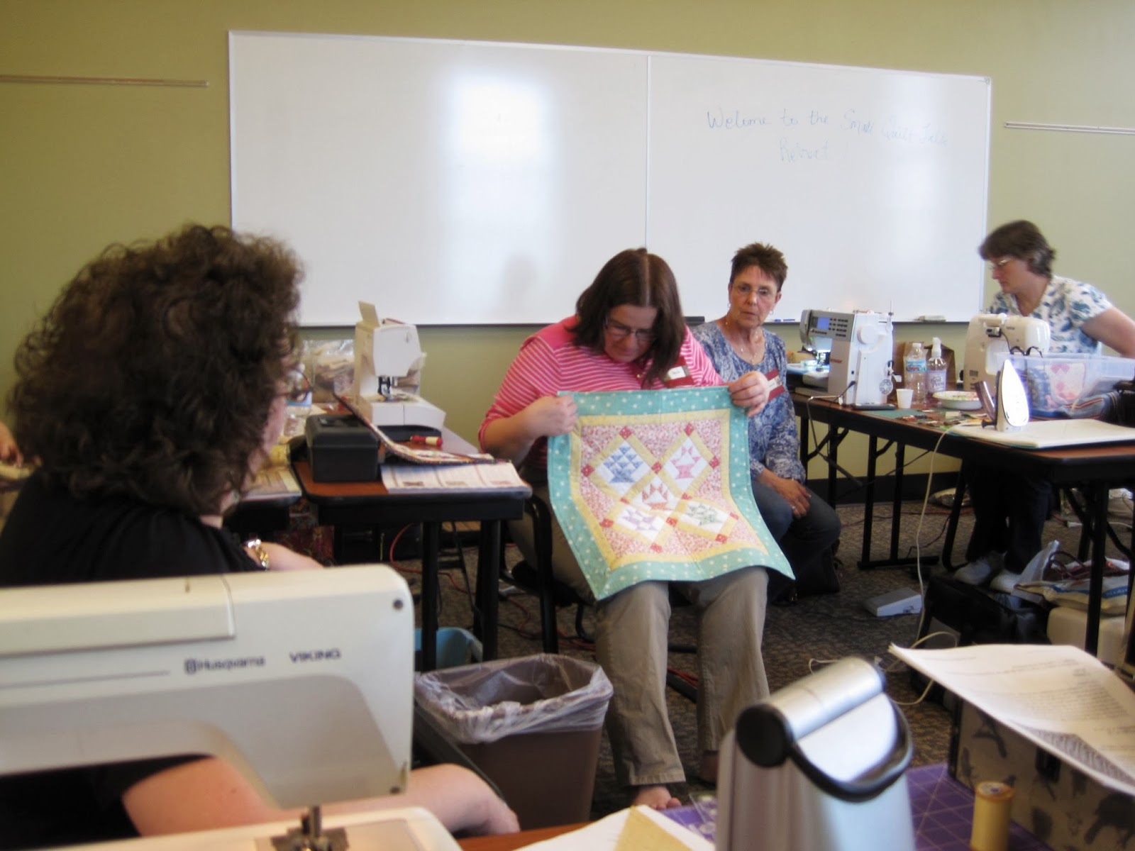 A Sentimental Quilter: Another Small Quilt Retreat