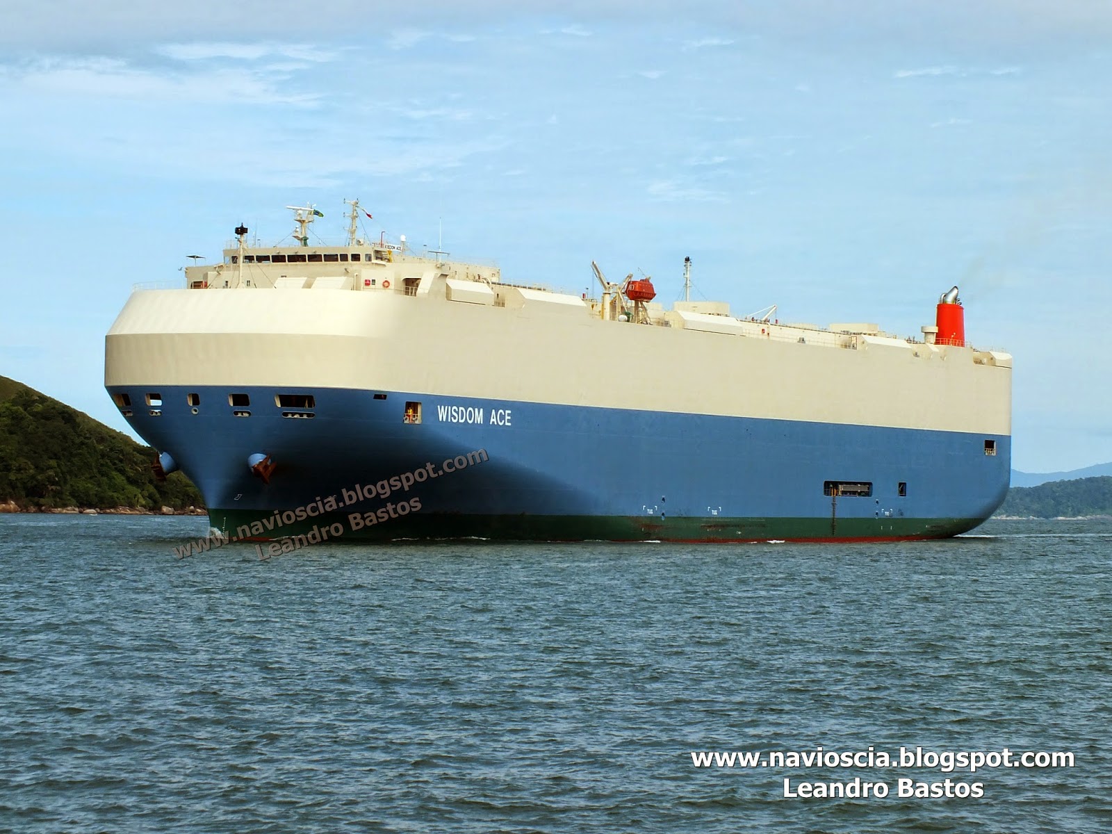 Navios de Santos & CIA: Navio WISDOM ACE