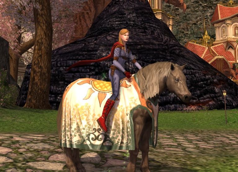 Supergirl of Lorien: Festival Steeds