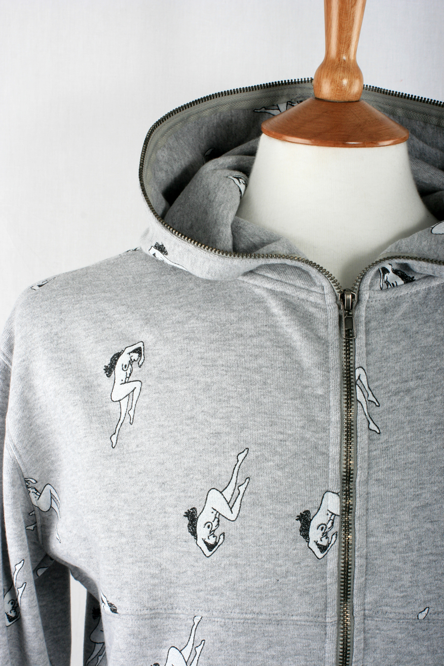 I Love Ugly White Lady Zip-Up Hoody and Zespy Track Pant ~ Fashion Brands