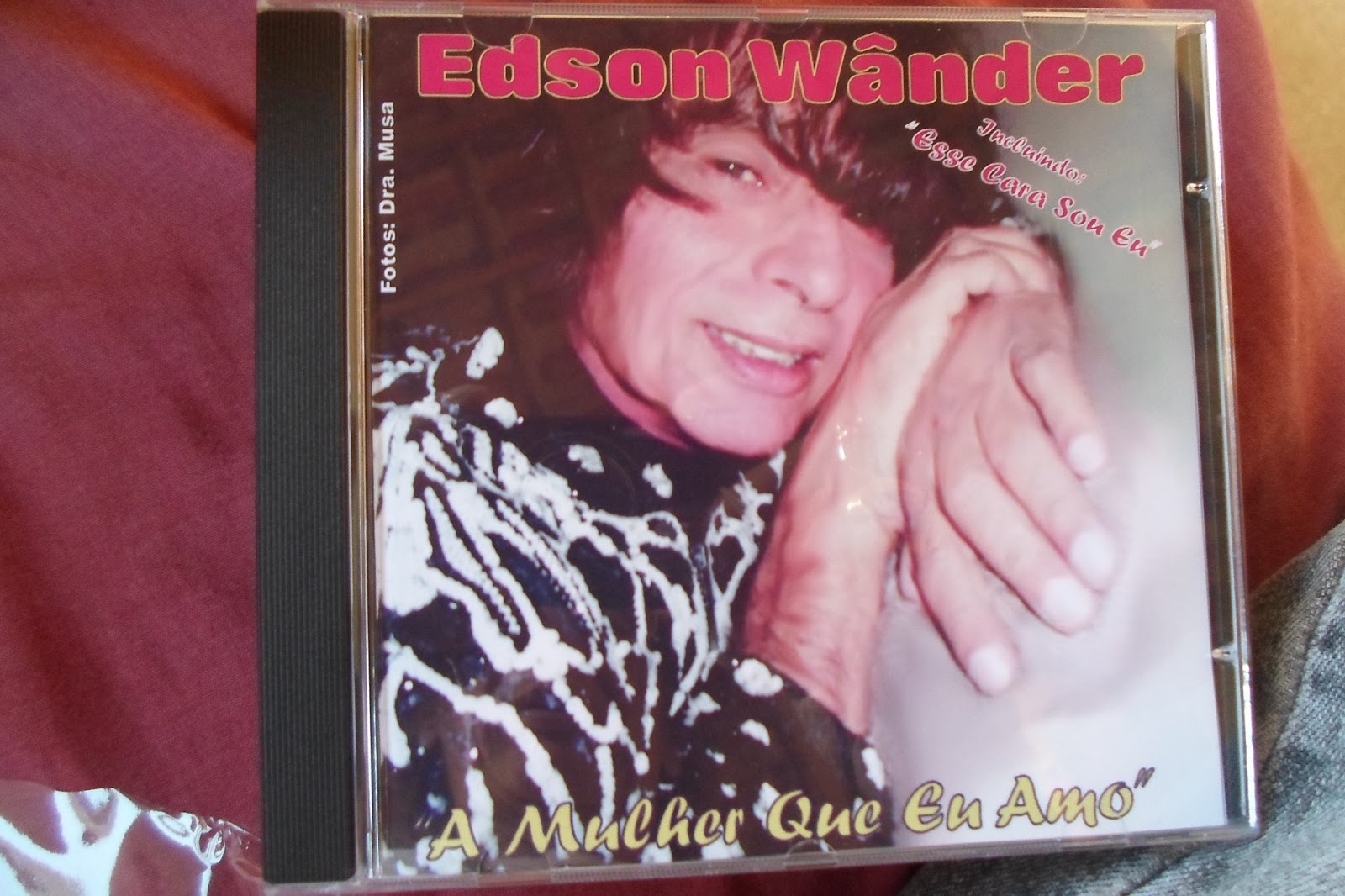 CANTOR EDSON WÂNDER: fotos de cd's