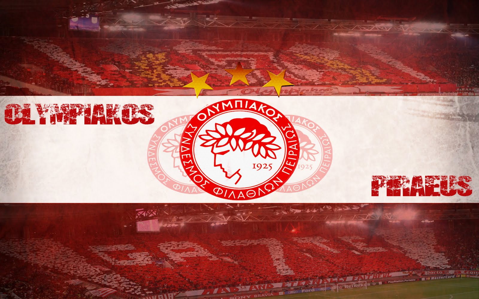 MY OLYMPIAKOS: RED WALLPAPERS