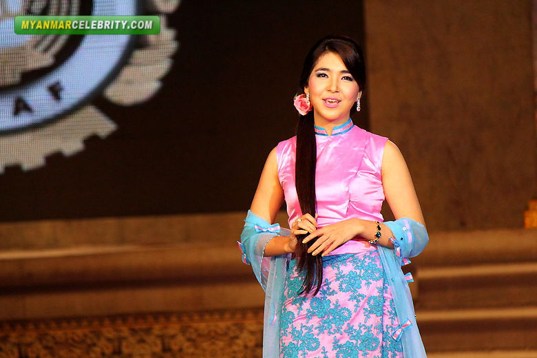 Myanmar Women's Fashion & Dressing Style Show in Yangon