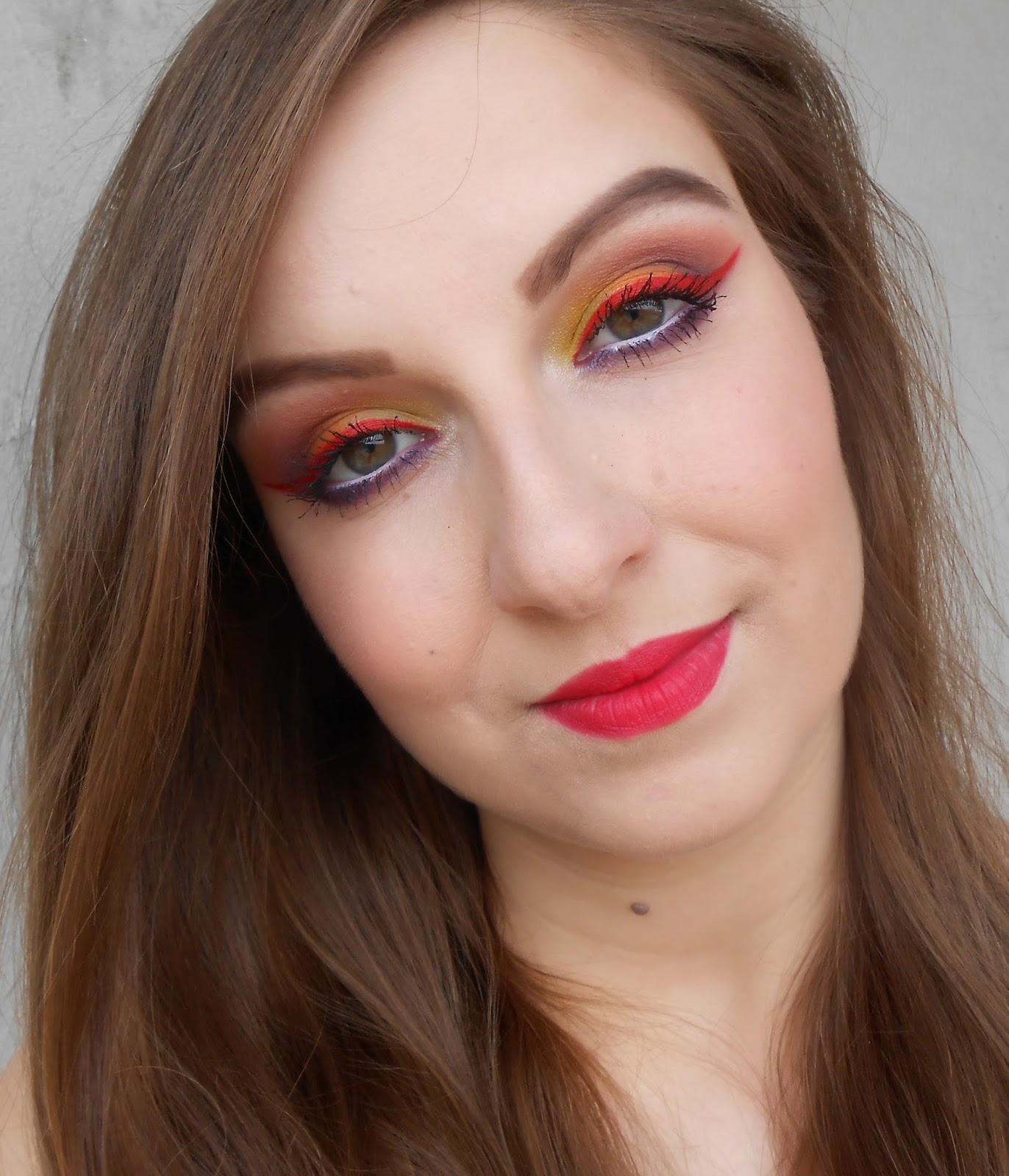 Two Colourful Makeup Looks