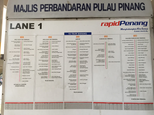 Observe the world: Penang Airport to George Town by bus, Komtar Bus ...
