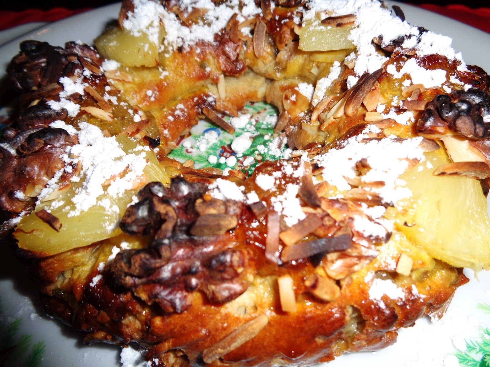 Eu na Cozinha: Mini Bolo-Rei de Frutos Secos e Gila