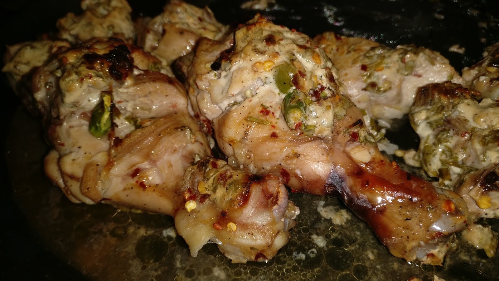 Grilled Chicken recipe using curd and lemon